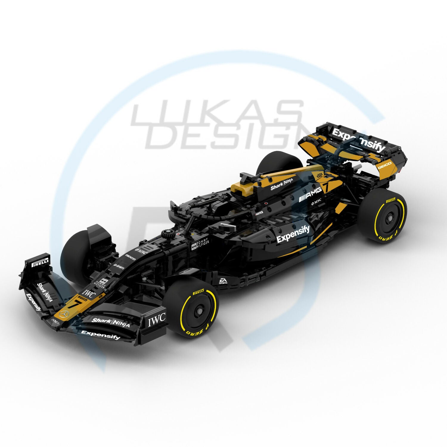 APX GP F1 Team 1:8 Scale (From F1 The Movie)