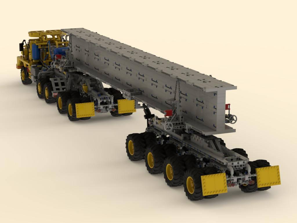 Pacific P12 with Dolly Trailer Combination – BuildaMOC