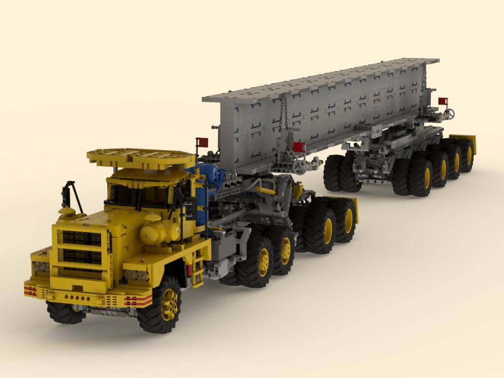 Pacific P12 with Dolly Trailer Combination – BuildaMOC