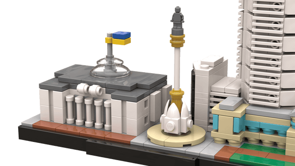 Kyiv Kiev Skyline Buildamoc
