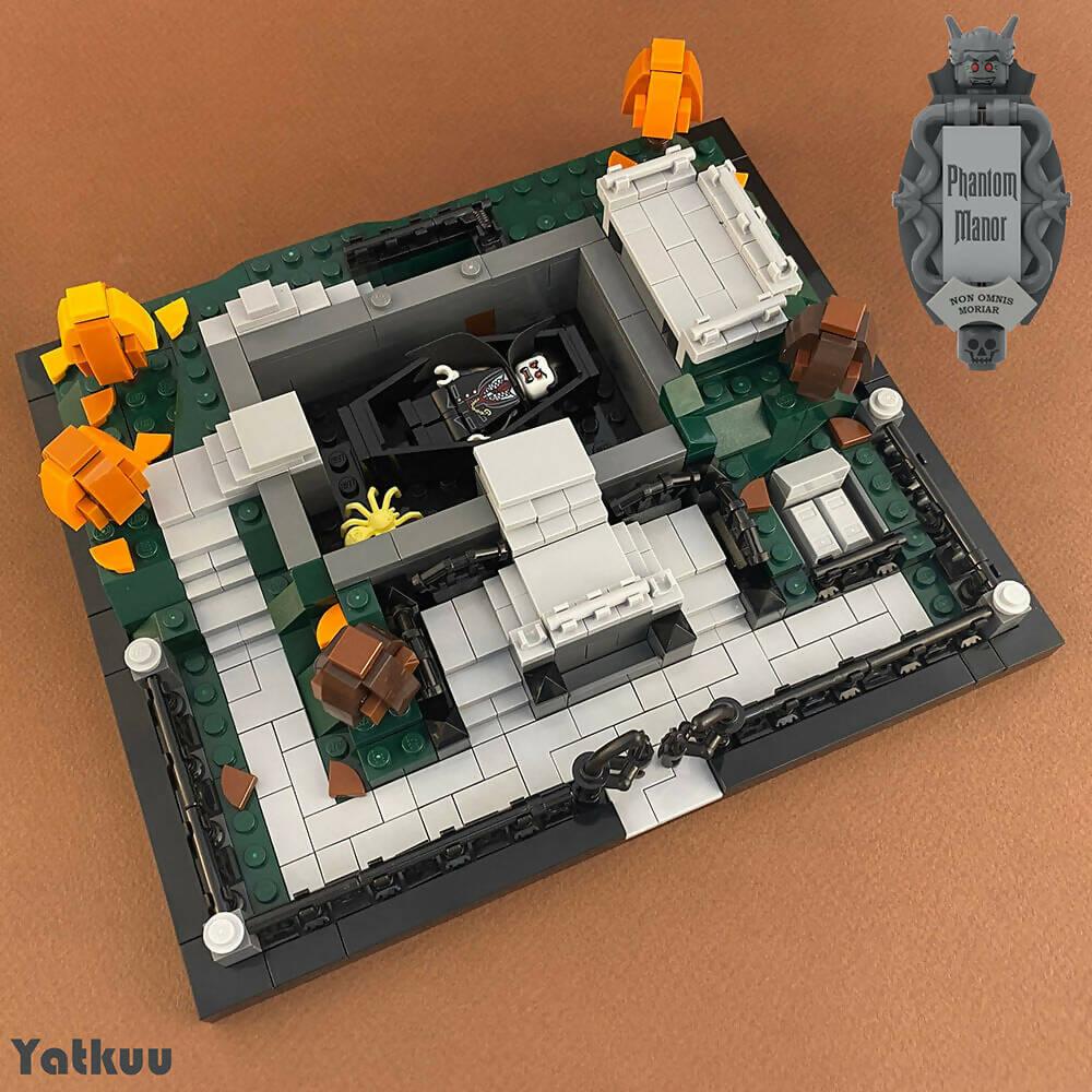 Mini Phantom Manor, by Yatkuu – BuildaMOC